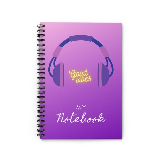 Good Vibes Notebook A5 the Ultimate Companion for Students | Etsy