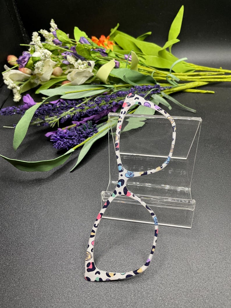 Magnetic Glasses Topper- Lisa Brights, Frank, Zebra, Purple, Pink ...