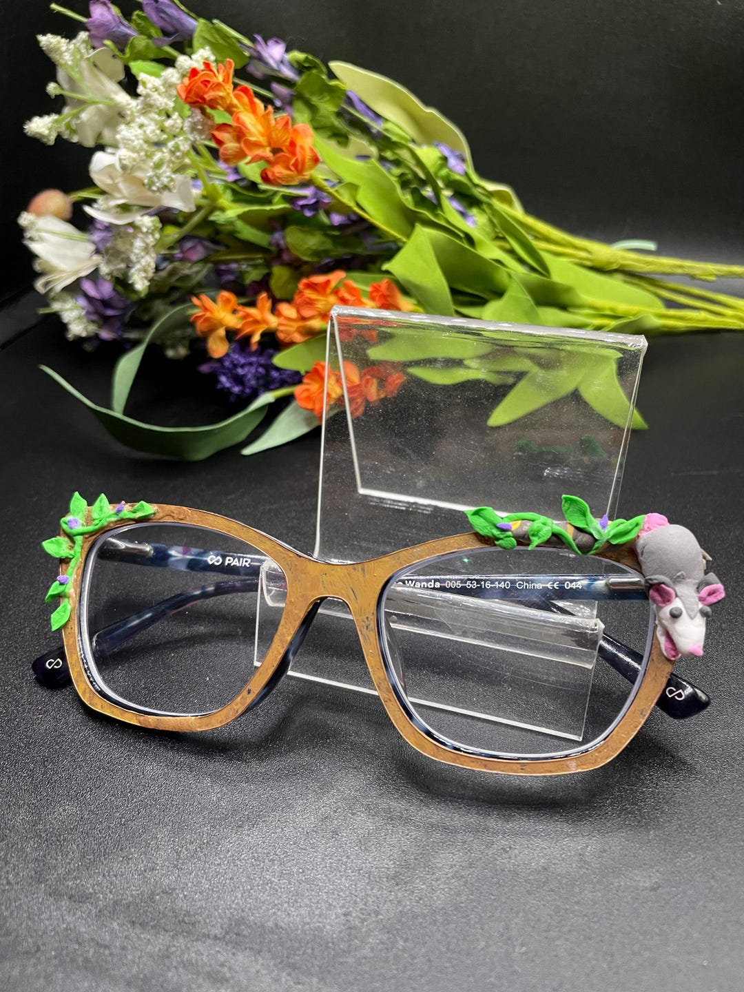 Magnetic Glasses Topper Opossum Topper, Possum Topper, Possum Glasses ...