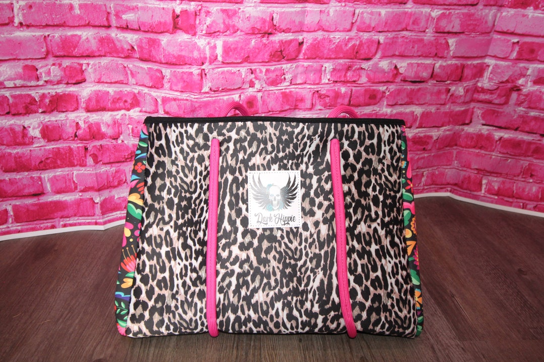 The Sheba Neoprene Tote - Etsy