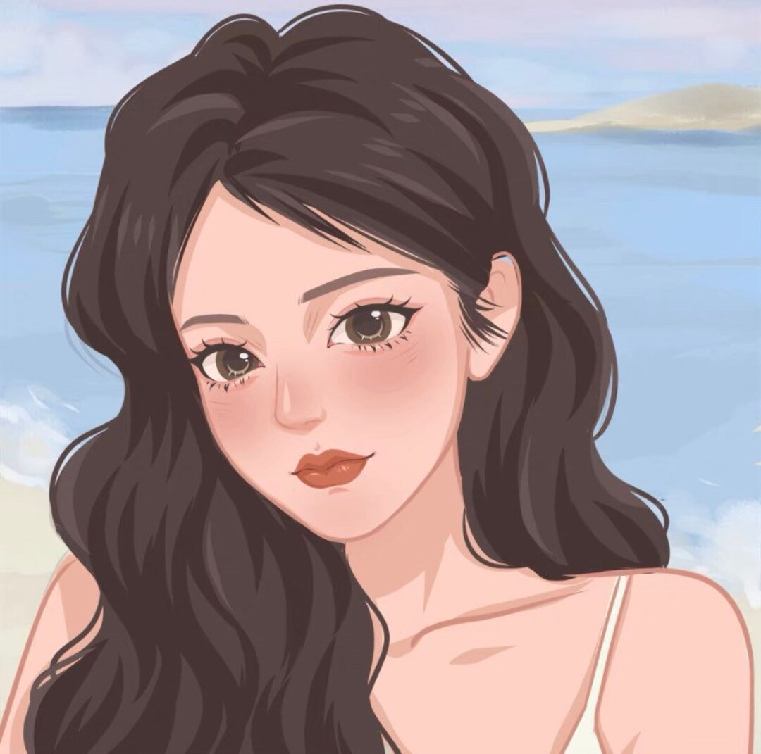 Original Procreate Art Anime Portrait Commission, Custom Portrait ...