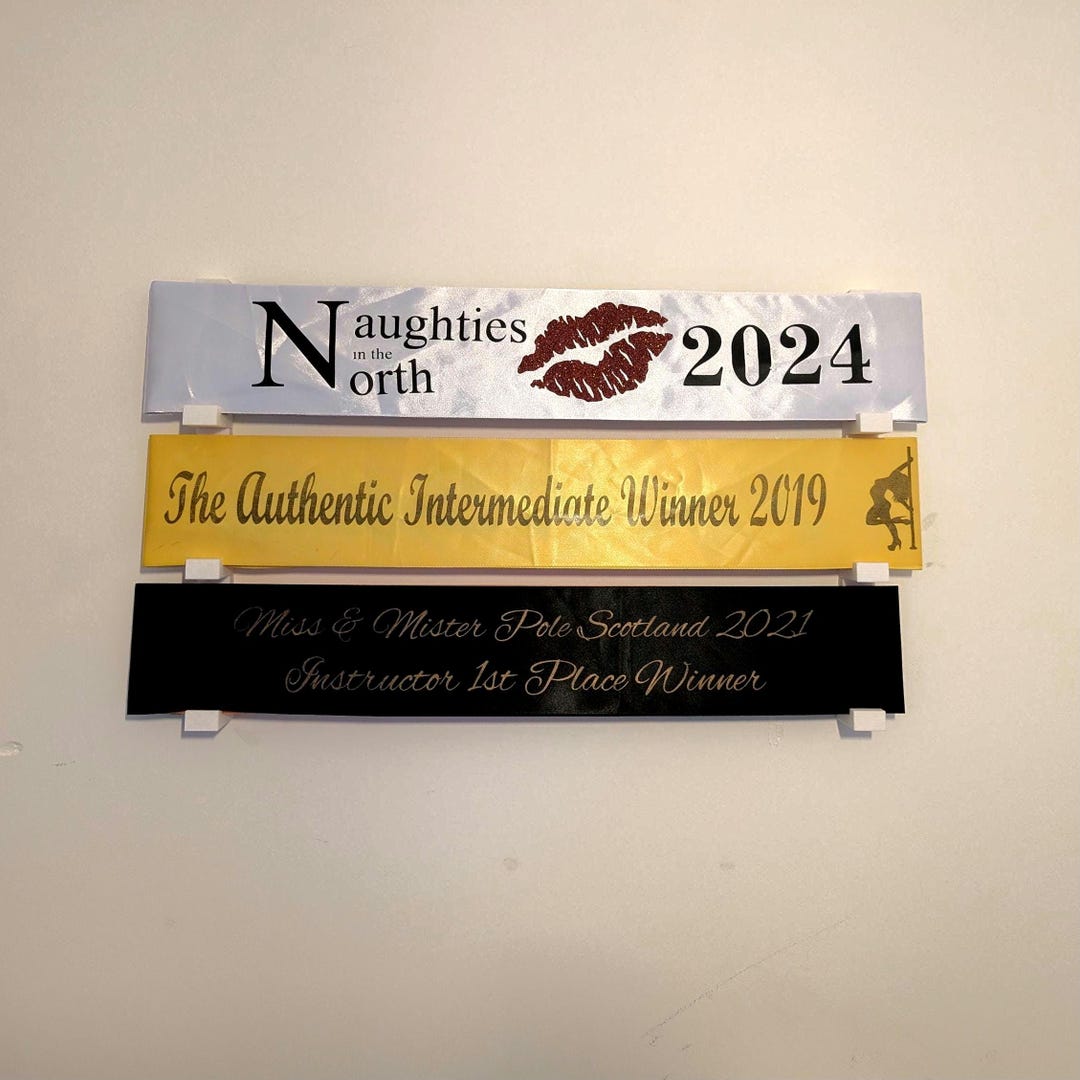 Customizable Dance Sash Display – Upgrade as You Grow! - Etsy