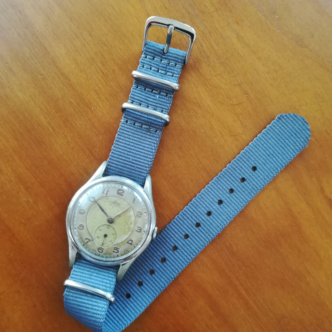 AVIA Vintage Watch, 1940s, 37 Mm, Working and Serviced - Etsy