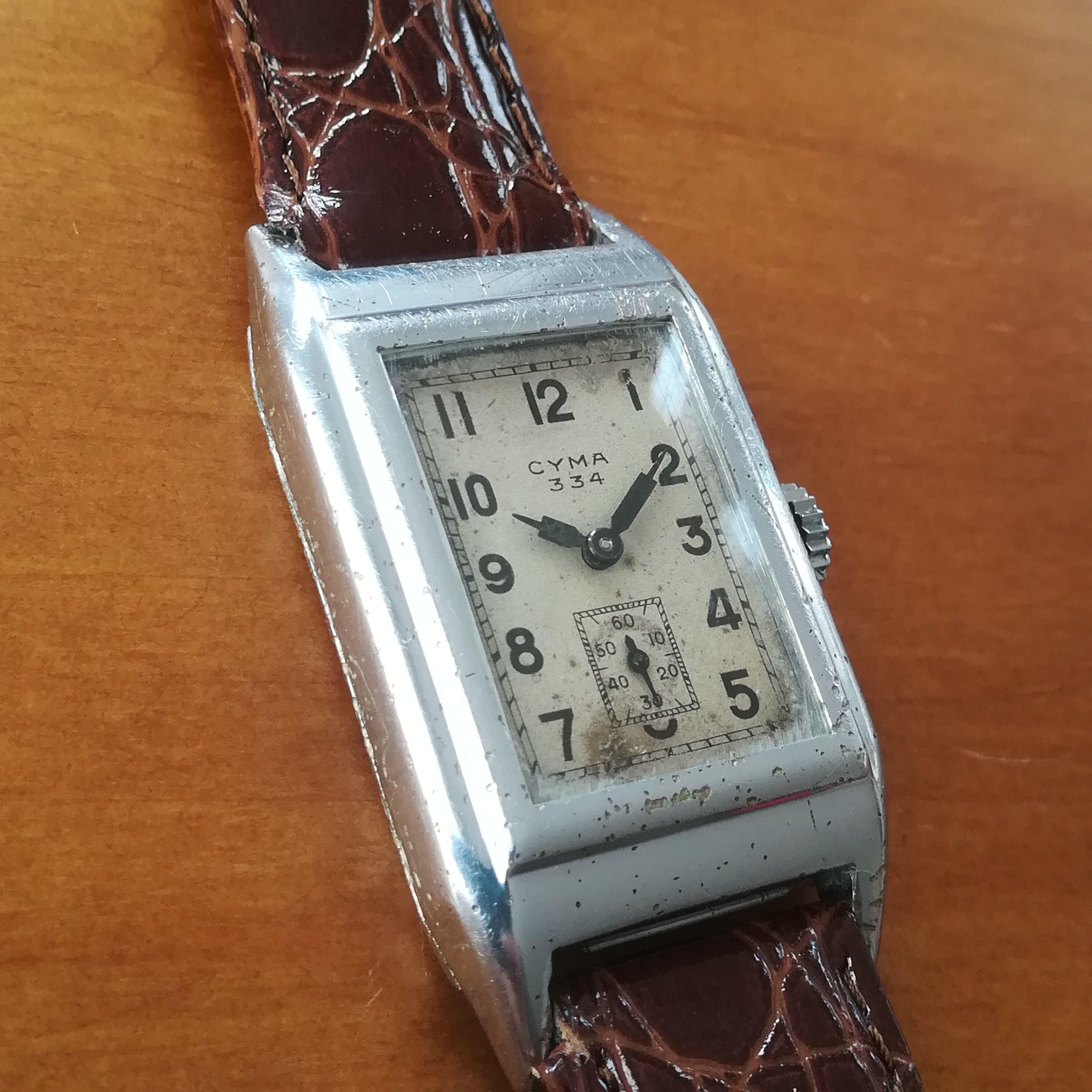 Art Deco CYMA 334 Vintage Watch, 1930s, 22 X 31 Mm, Working and ...