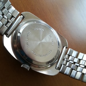1960s EXACTUS Vintage Watch, With Date, 36.5 Mm, Working and Serviced ...