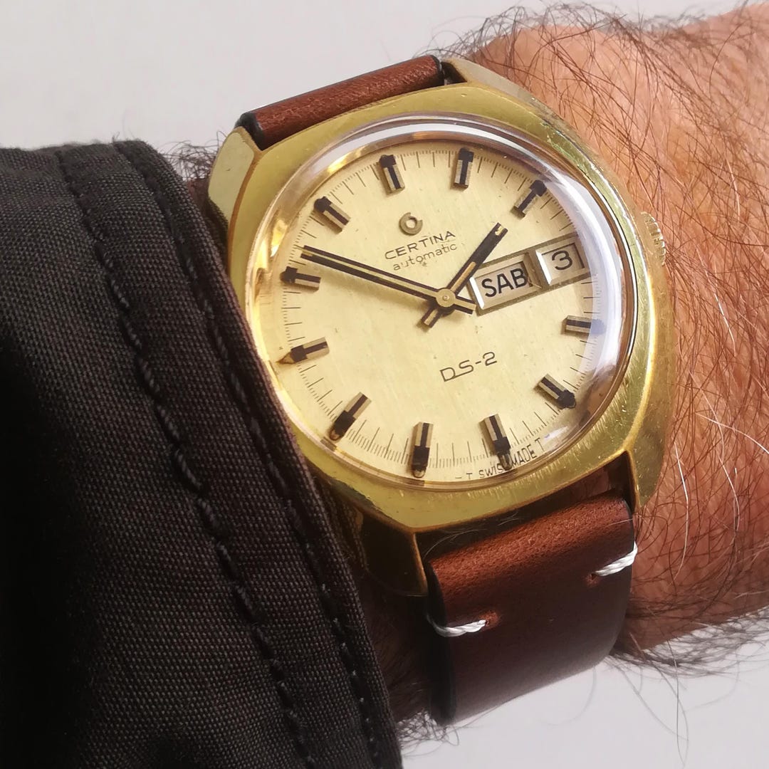 1968 CERTINA DS-2 Vintage Automatic Watch, Working and Serviced - Etsy