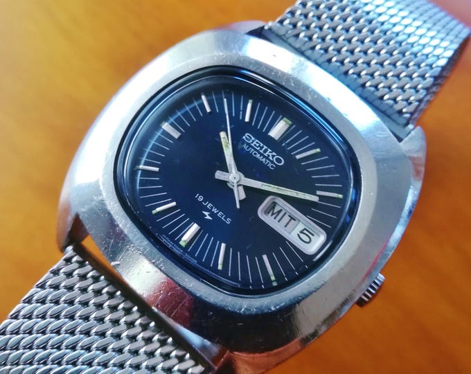 1974 SEIKO Automatic Vintage Watch, Ref. 7006-5000, Working and ...