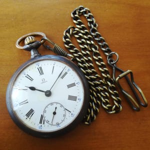 1909 OMEGA Vintage Pocket Watch, 49 Mm, Working and Serviced - Etsy