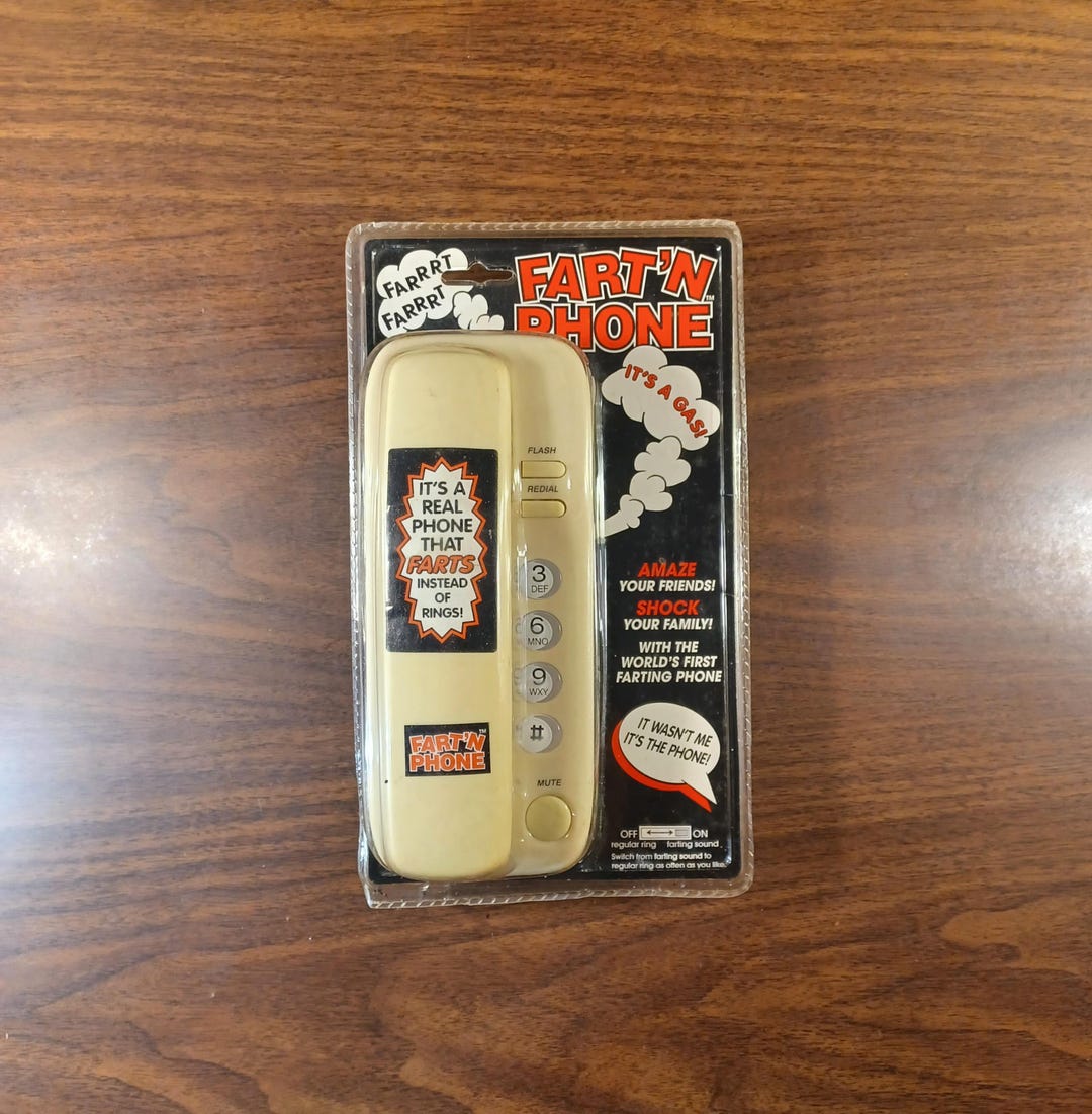Vintage Fart N Phone (fart Sound Ringer) 1990s - Etsy