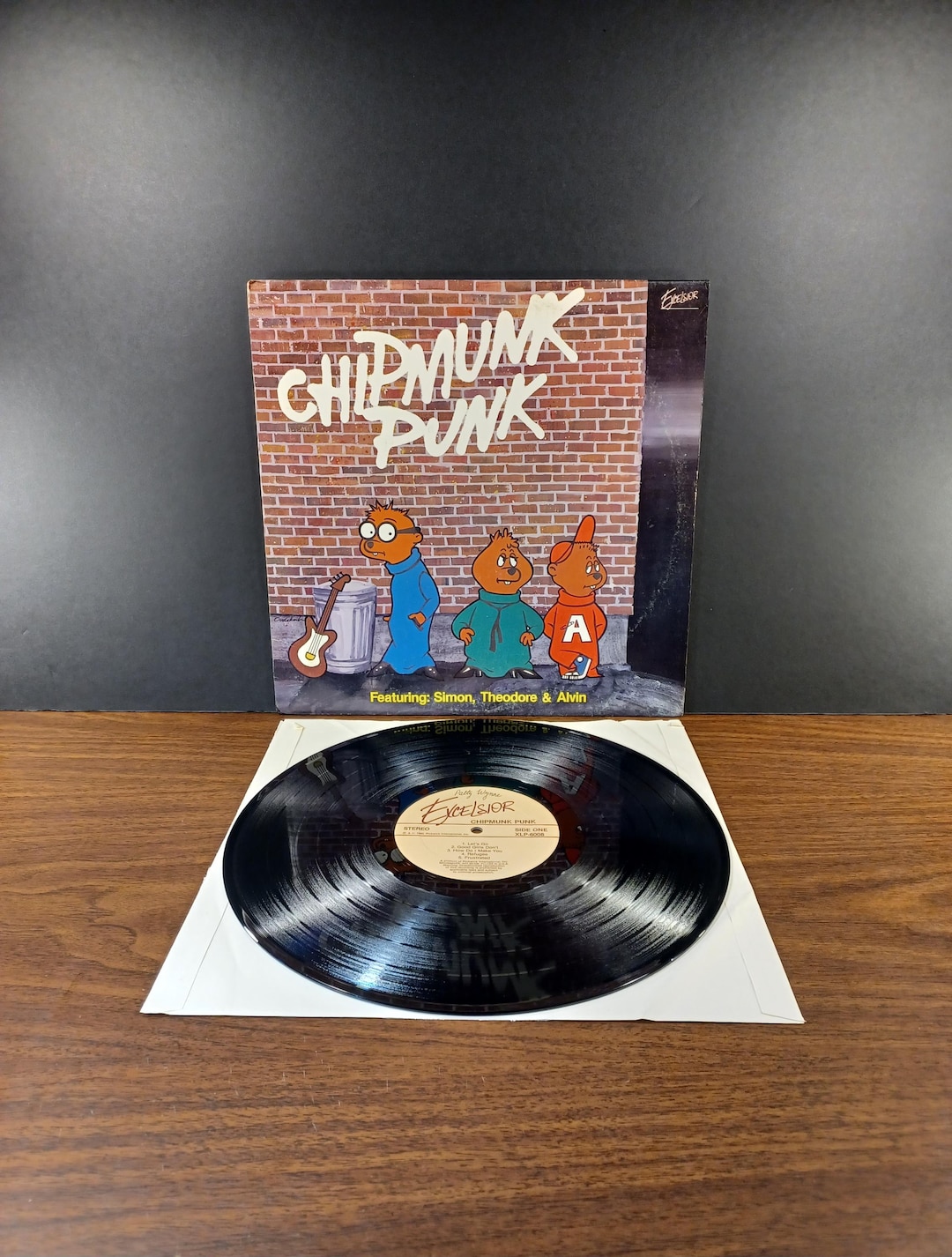 Chipmunk Punk: Vintage Vinyl Record Album Lp, 1980 - Etsy