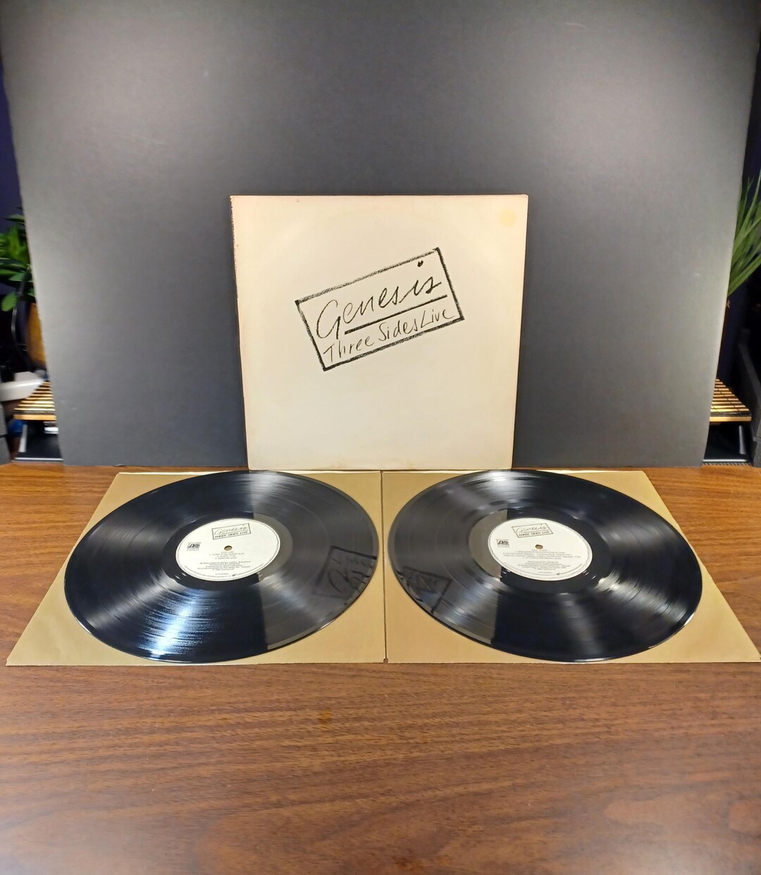 Genesis: Three Sides Live *original 2 Album Set* Vintage Vinyl Record ...