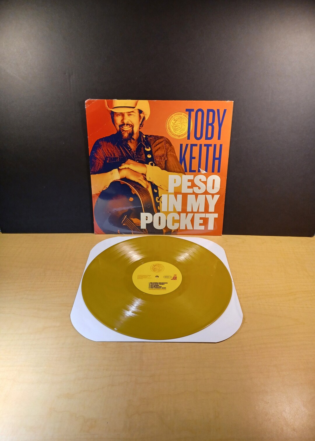 Toby Keith: Peso in My Pocket *gold Vinyl* (extremely Rare) Vinyl ...