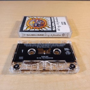 Sublime: 40oz to Freedom *extremely Super Duper Rare* Vintage Cassette ...