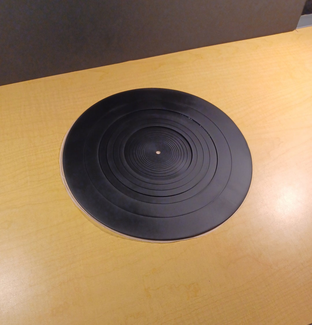 Vintage Thick Rubber Turntable Record Mat With Backing, 1970s-1980s - Etsy