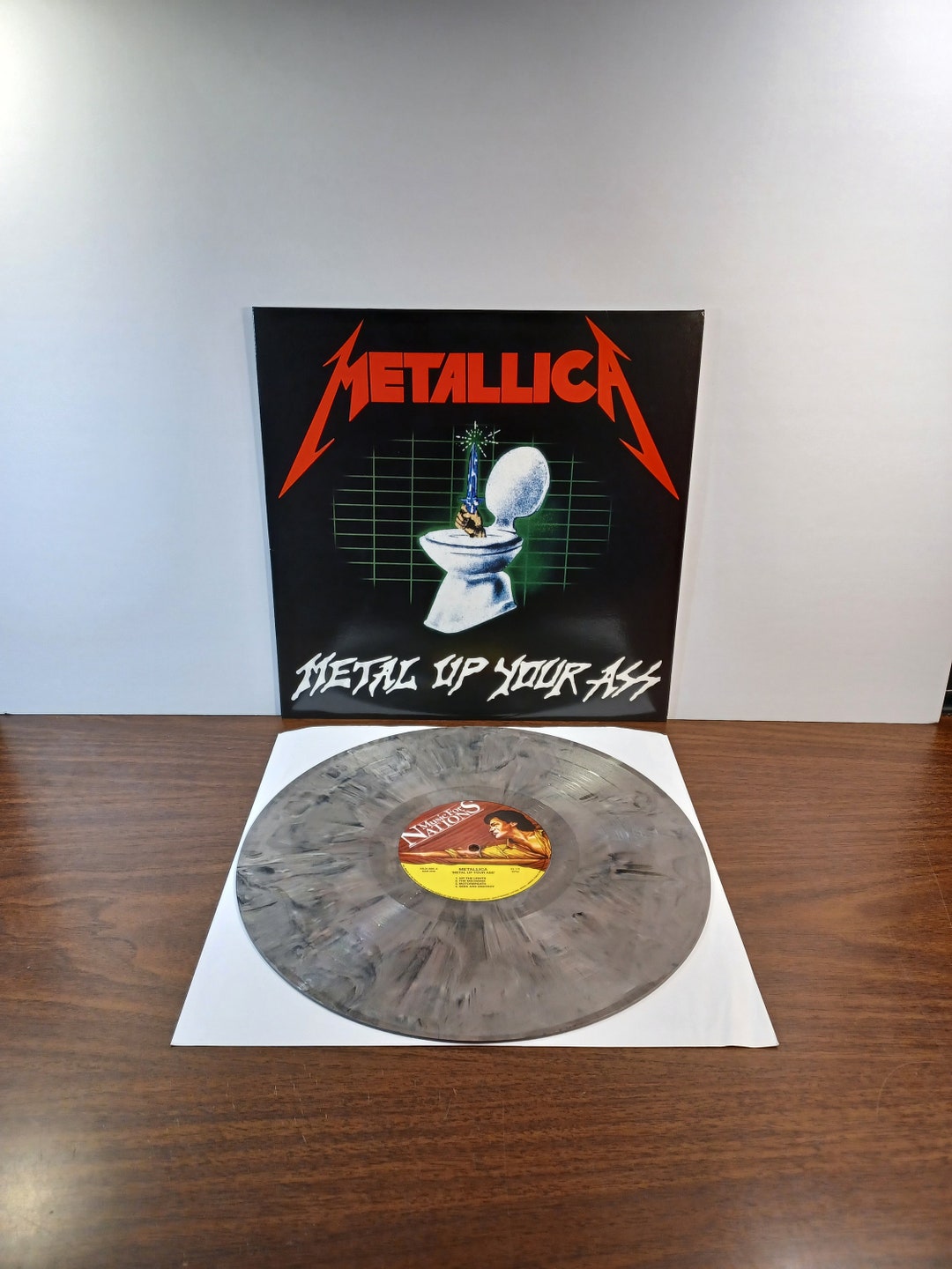 Metallica: Metal up Your A** (extremely Rare) {french Pressing} Marbled ...