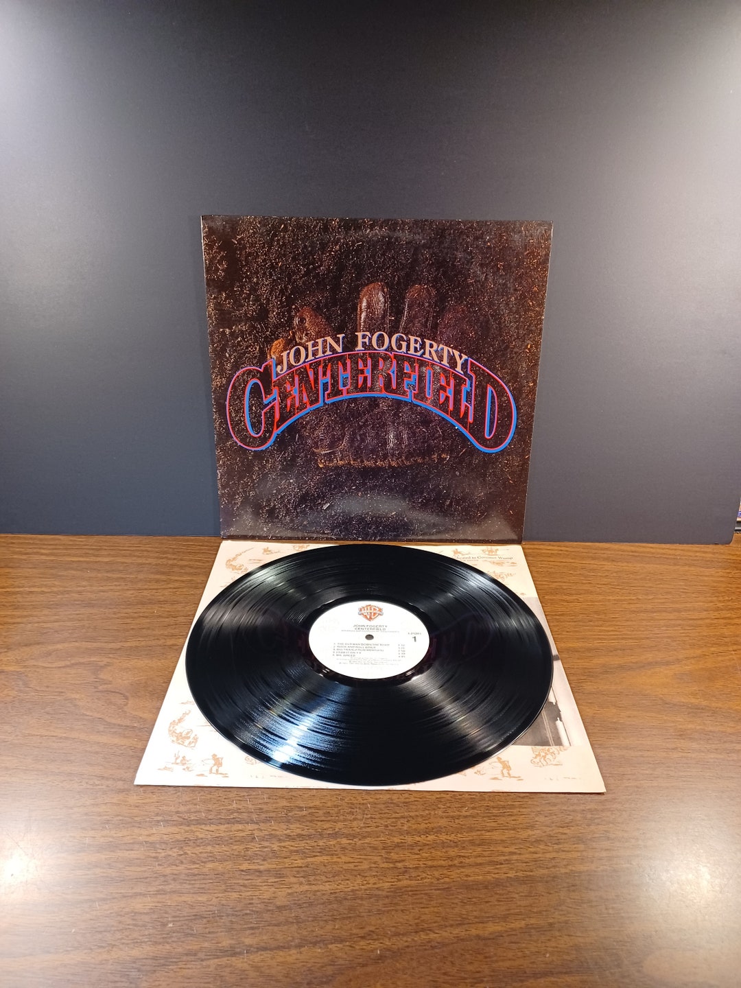 John Fogerty: Centerfield original With Sleeve Vintage Vinyl Record ...