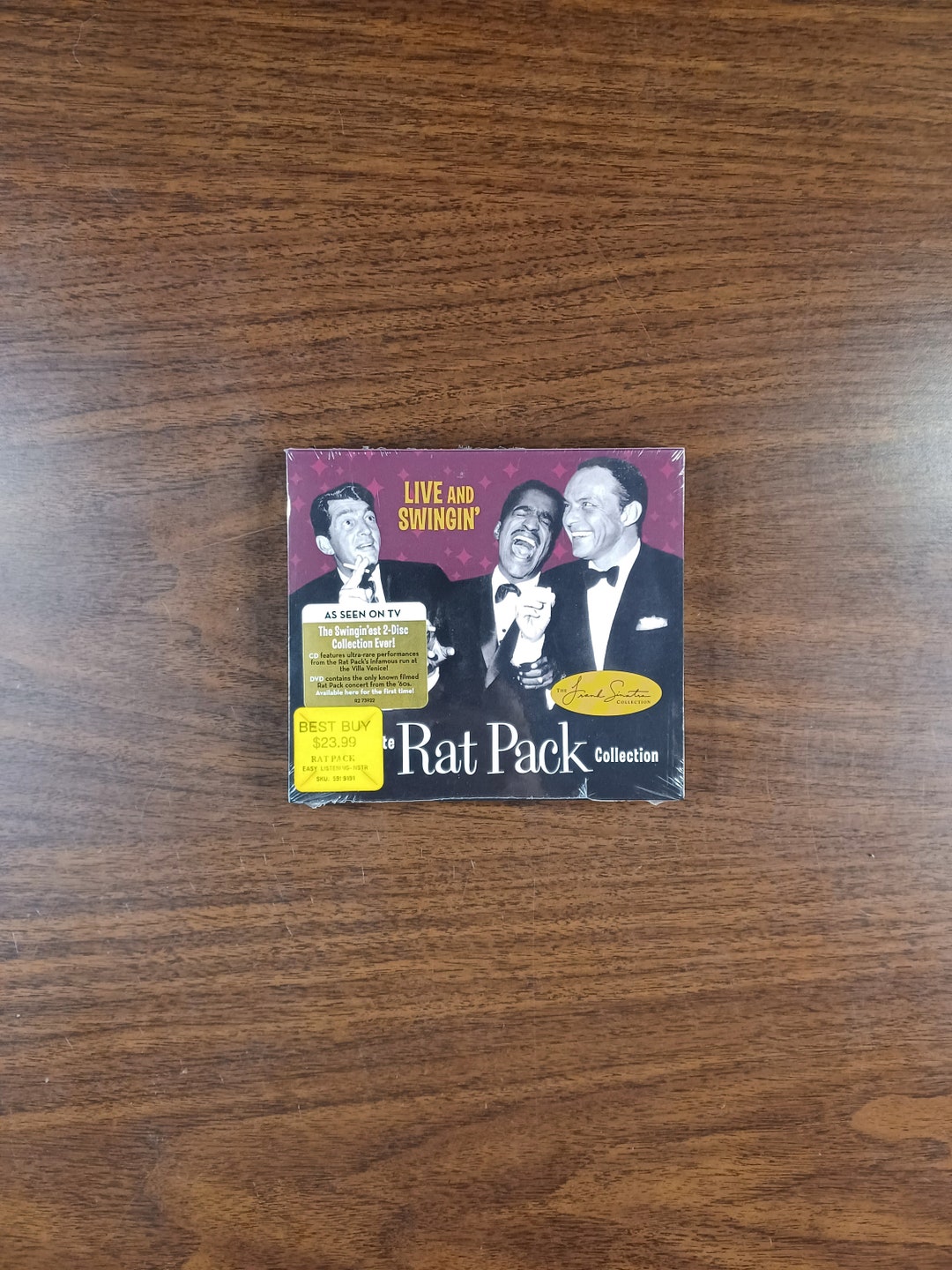 The Rat Pack Collection, Live and Swingin, Vintage 2 Disc Set, CD/DVD ...
