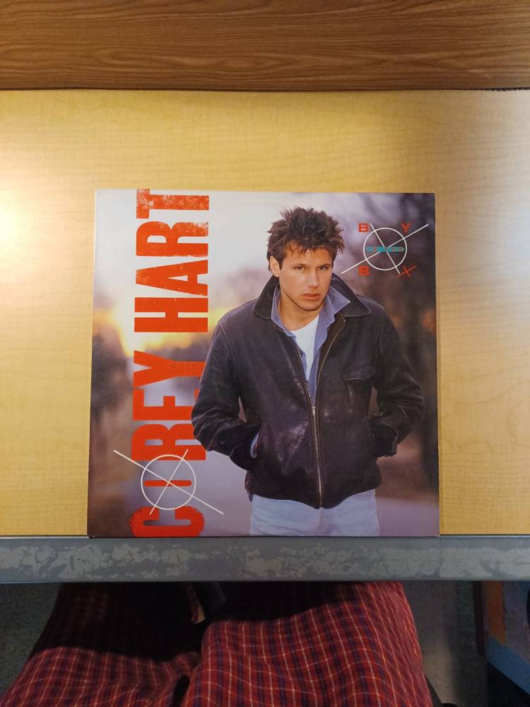 Corey Hart: Boy in the Box With Poster Vintage Vinyl Record - Etsy