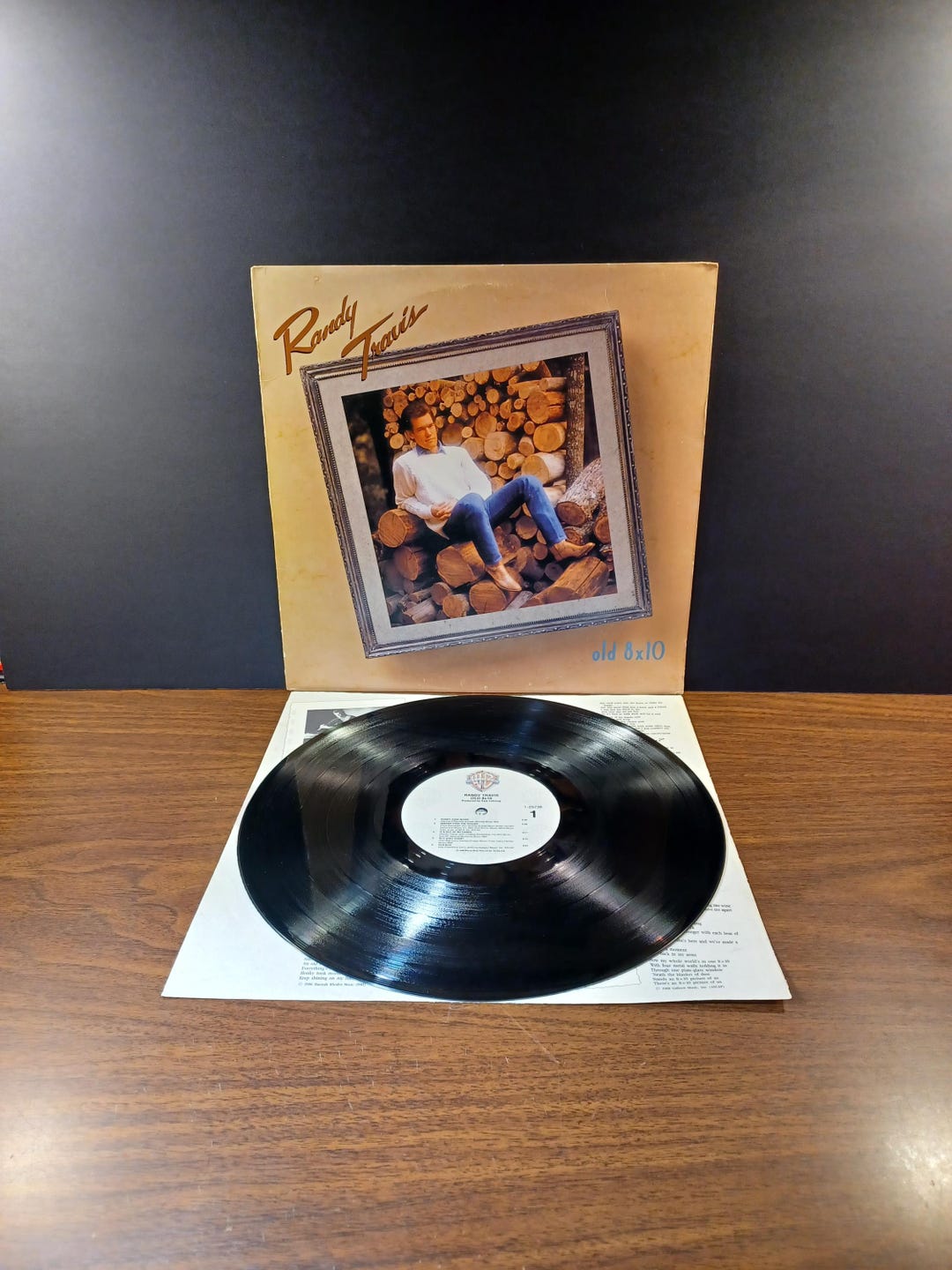 Randy Travis: Old 8x10, Vintage Vinyl Record Album Lp, 1988 - Etsy
