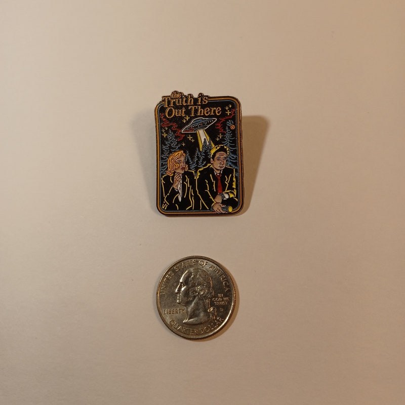 X Files Pin - Etsy