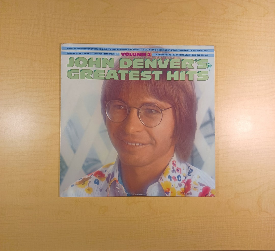 John Denver Greatest Hits Volume 2 Vintage Vinyl Record Album Lp