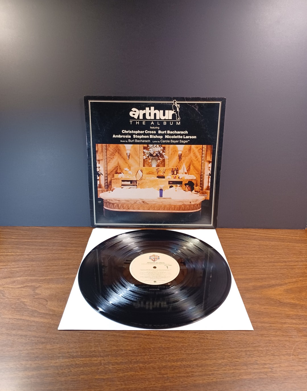 Arthur Soundtrack, Vintage Vinyl Record Album Lp, 1981 - Etsy