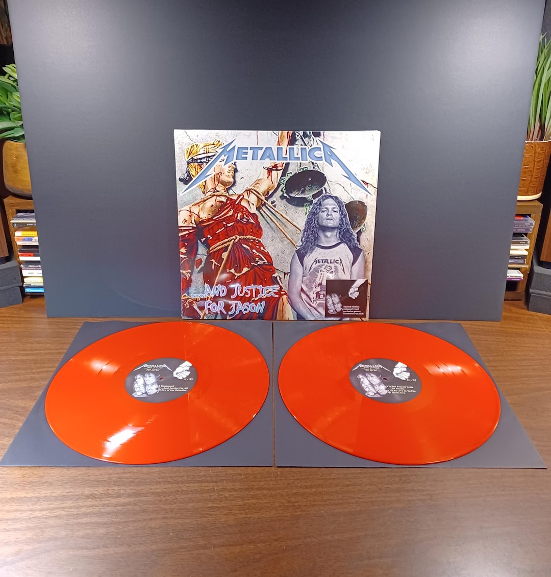 Metallica: and Justice for Jason *extremely Rare French Import* 2 Album ...