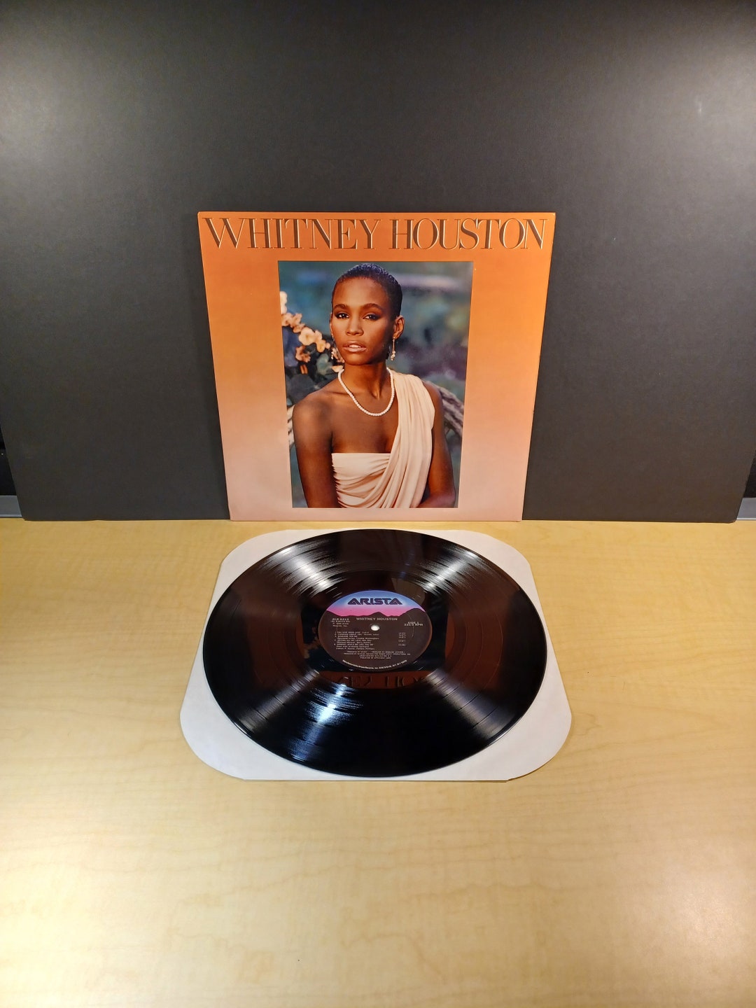 Whitney Houston: Self Titled Debut Vintage Vinyl Record Album - Etsy