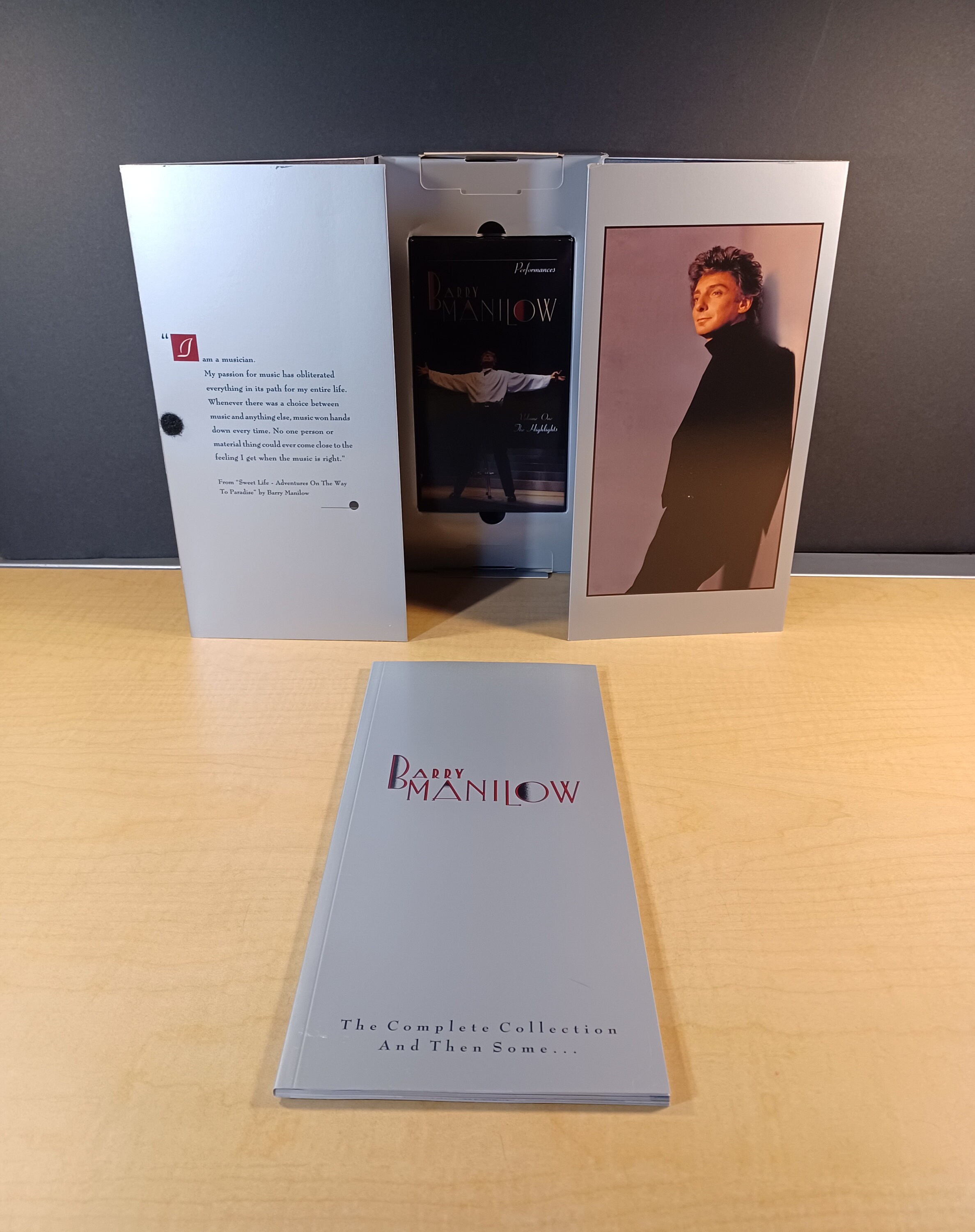 Barry Manilow: The Complete Collection And Then Some 4 CD VHS Box Set ...