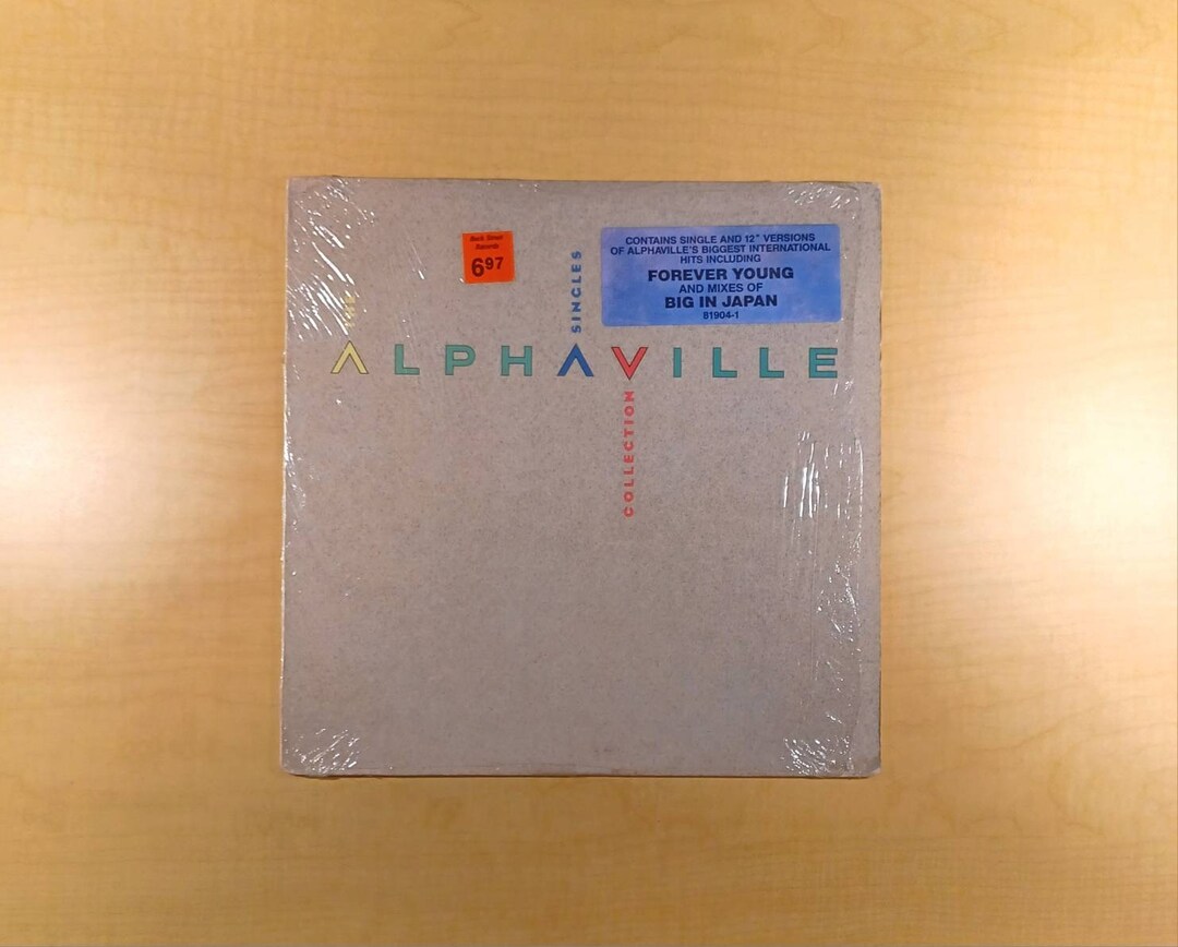 Alphaville: the Singles Collection With Hype Sticker *rare* Vintage ...