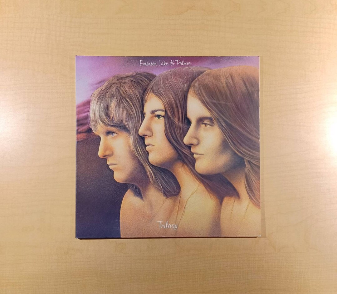Emerson Lake & Palmer: Trilogy rare Original german Pressing Vintage ...