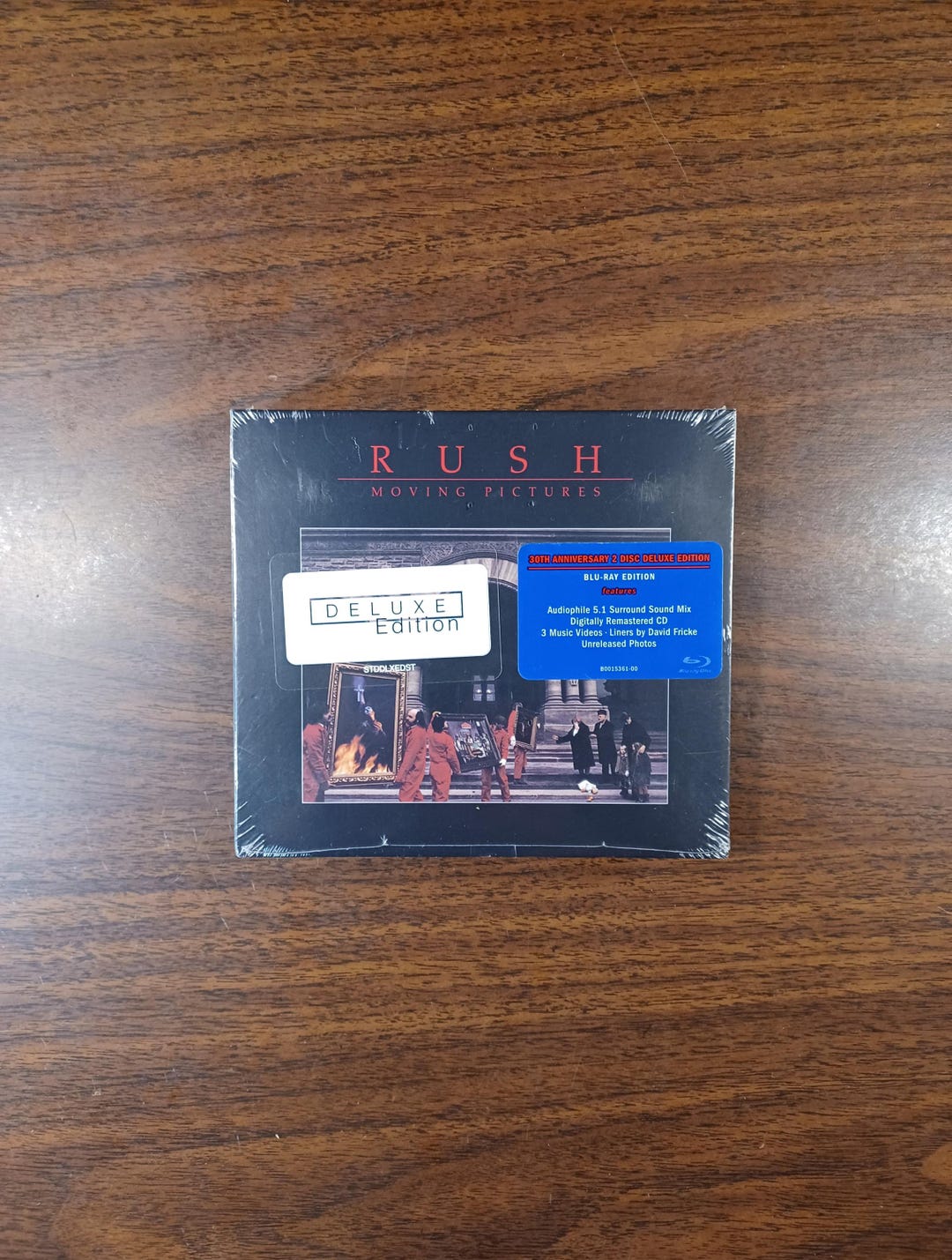 Rush: Moving Pictures 2 Disc Deluxe Blu-ray Remastered 5.1 CD Edition ...