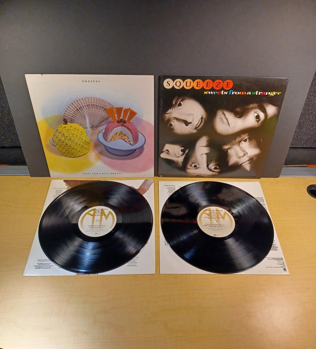 Squeeze: 2 Album Lot - Cosi Fan Tutti Frutti 1985/sweets From A ...
