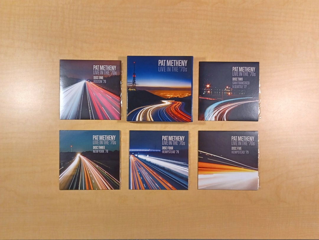 Pat Metheny: Live in the 70s extremely Rare Vintage 5 CD Box Set With ...