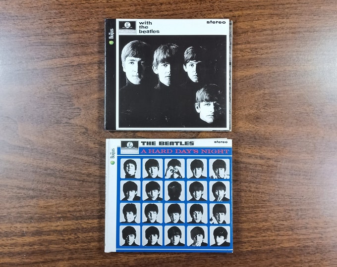 The Beatles: With the Beatles/a Hard Days Night both Remastered Cds ...