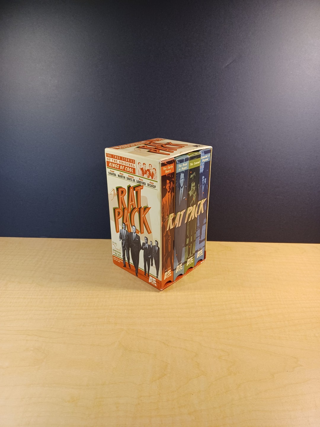 Vintage Rat Pack 4 VHS Box Set (A&E) 1999 - Etsy