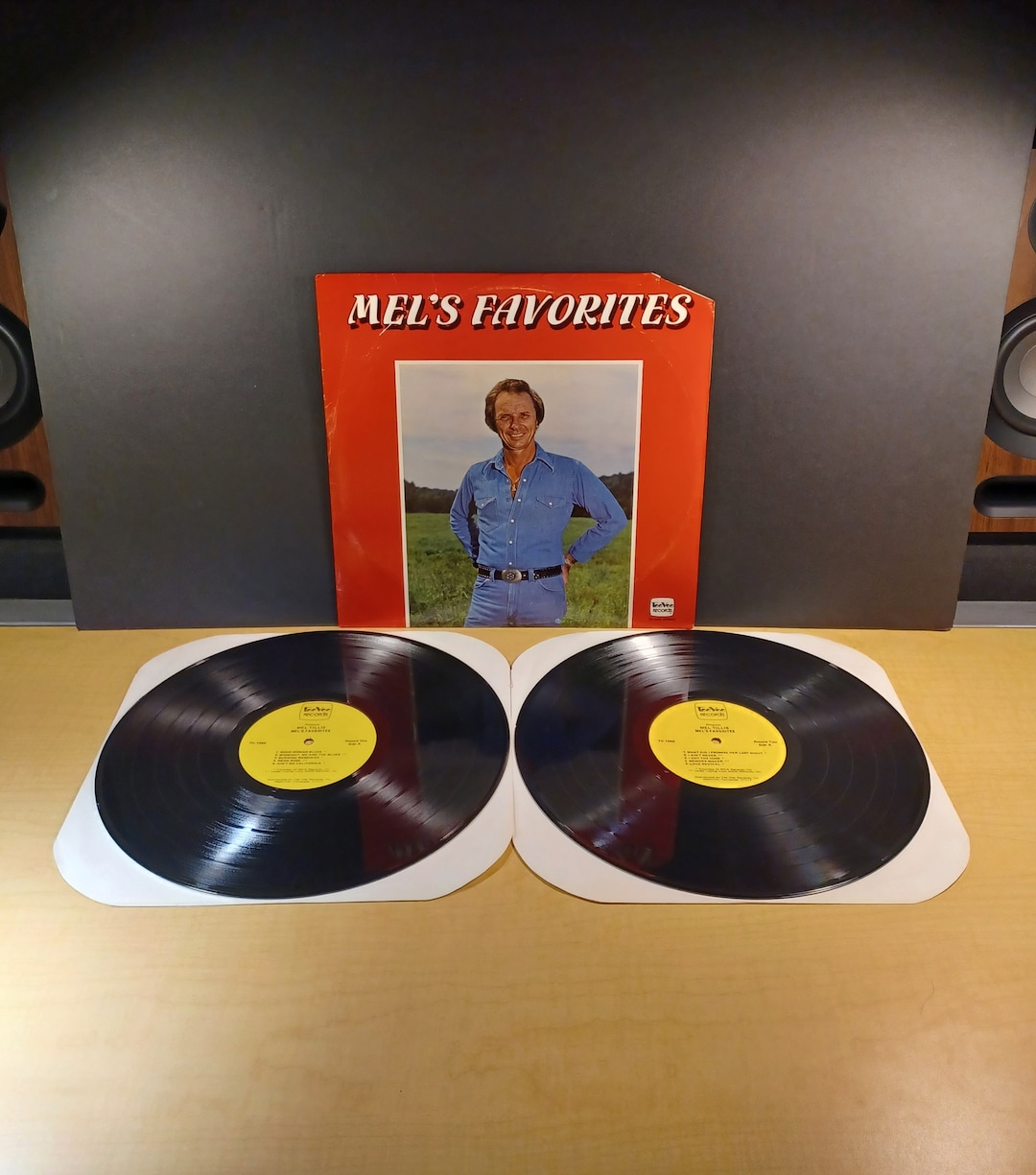 Mel Tillis: Mel's Favorites rare 2 Album Set, Vintage Vinyl Record ...