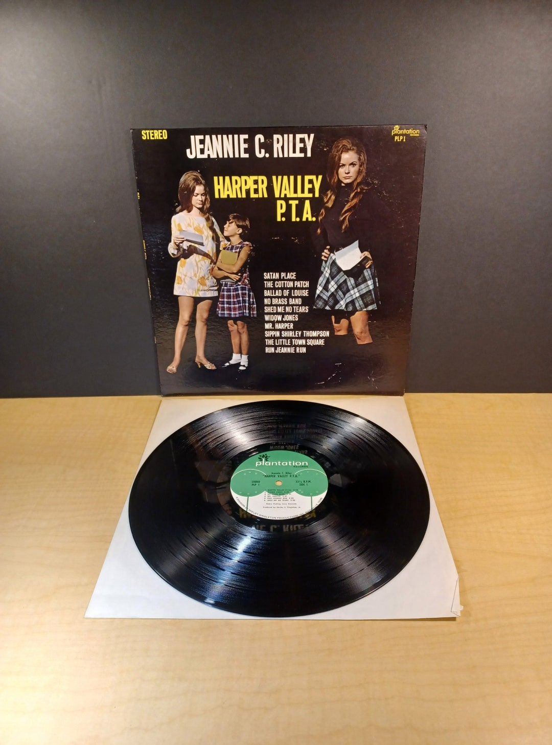 Jennie C. Riley: Harper Valley PTA original Vintage Vinyl Record Album ...