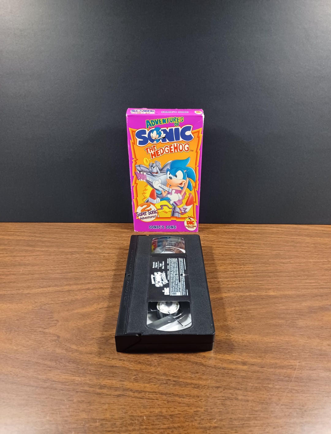 Adventures of Sonic the Hedgehog, Sonic's Song, Vintage VHS, 1993 - Etsy
