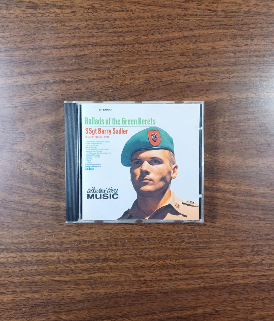 Ssgt. Barry Sadler: the Ballad of the Green Berets rare Vintage CD ...