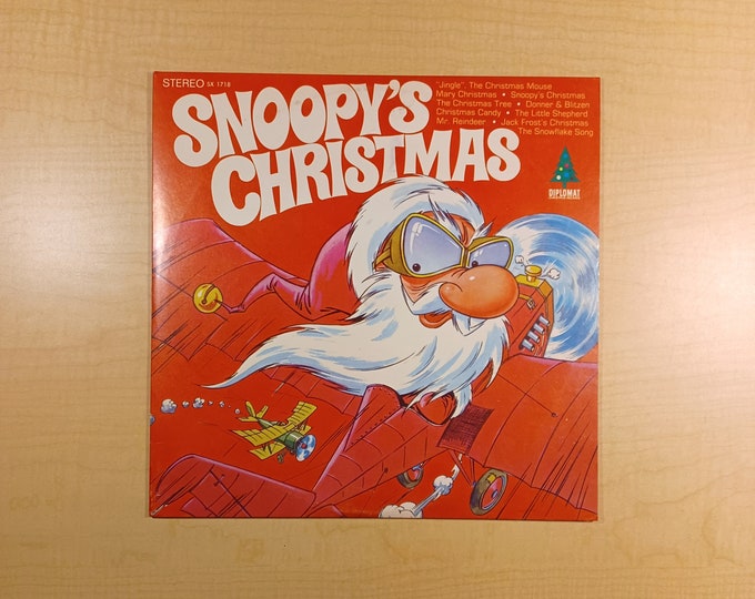 Snoopy's Christmas: Vintage Vinyl Record Album Lp, 1969 - Etsy