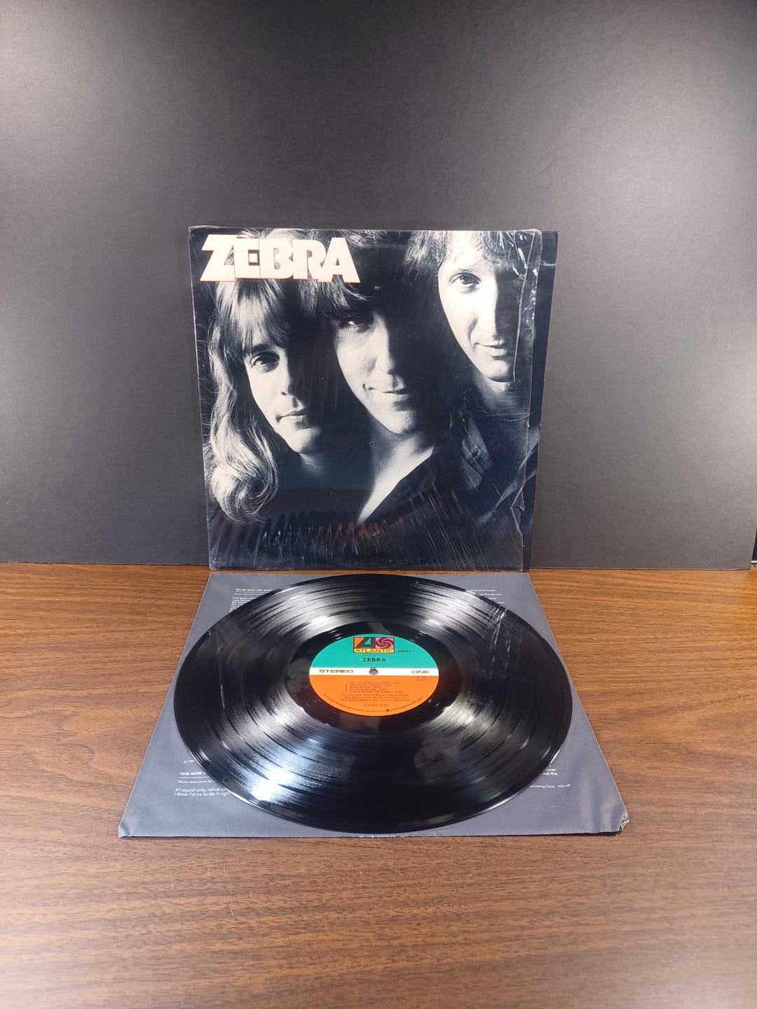 Zebra: Self Titled Debut shrink/sleeve Vintage Vinyl Record Album Lp ...
