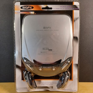 GPX Portable CD Player With Headphones sealed - Etsy