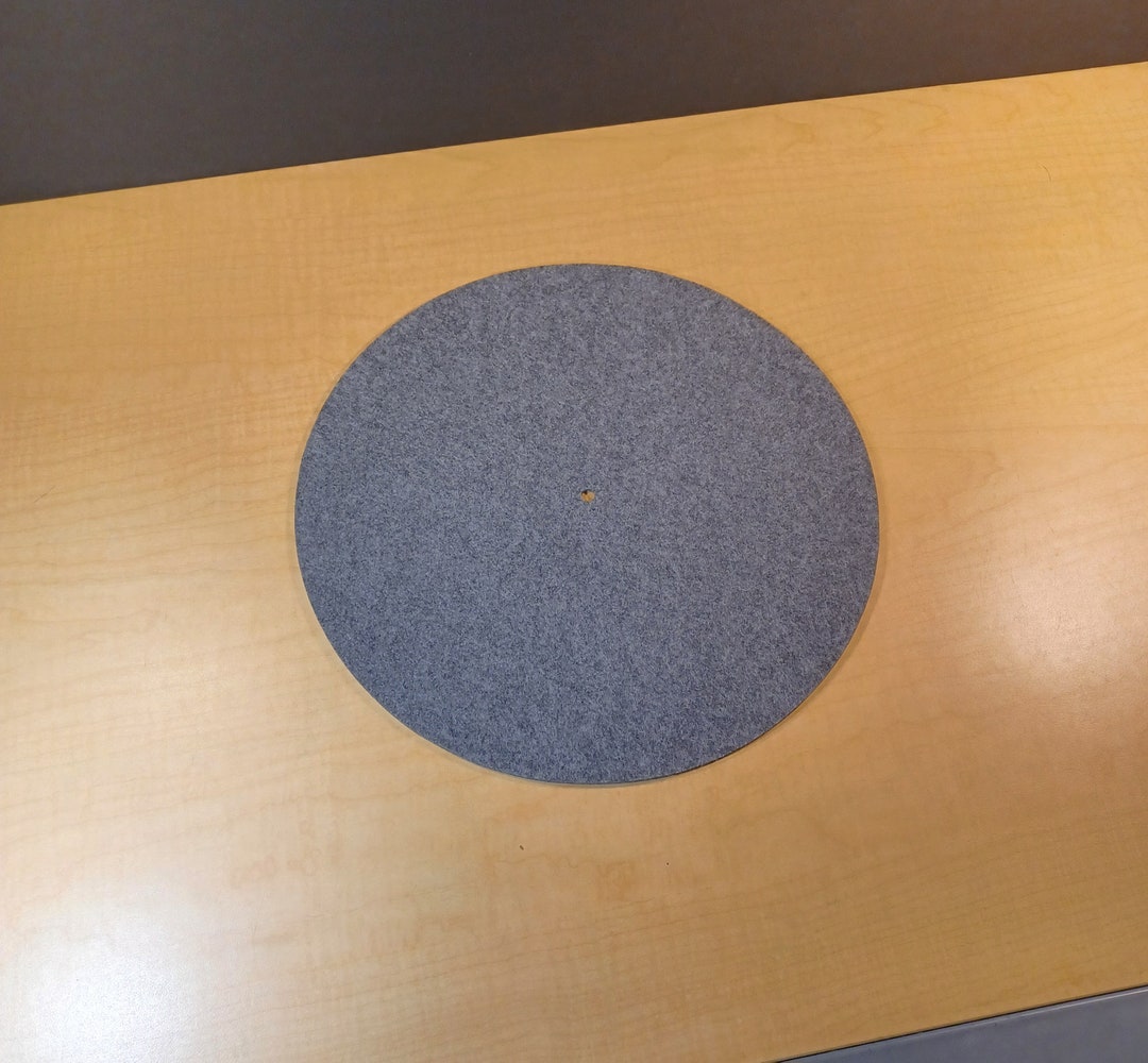 Vintage Thick Felt Turntable Mat - Etsy
