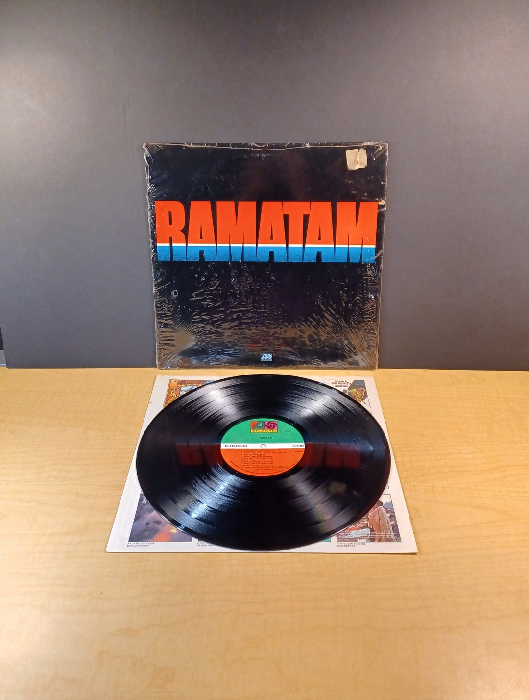Ramatam: Self Titled *original in Shrink* Vintage Vinyl Record Album Lp ...