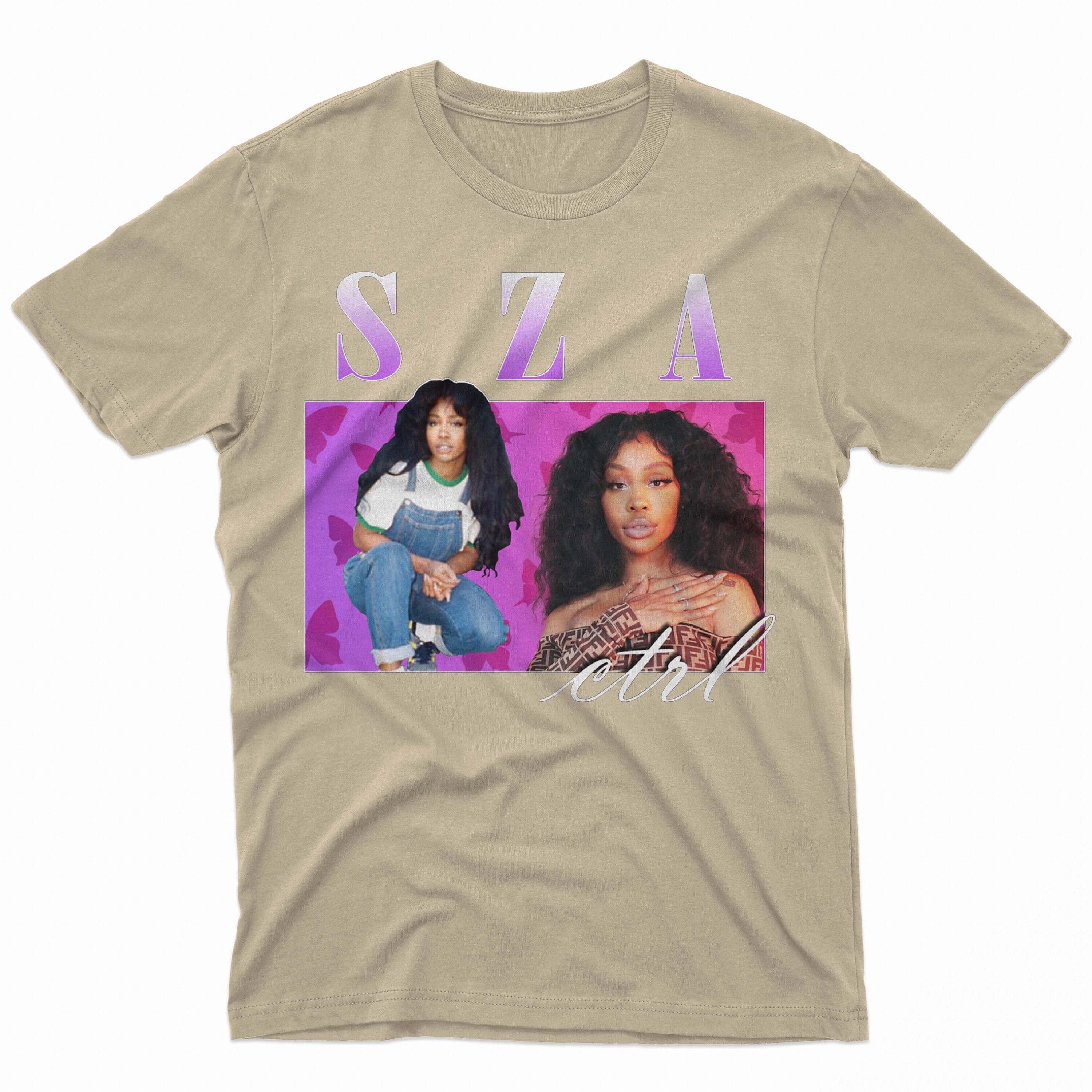SZA Shirt, SZA Printed Graphic Tee, Sza Ctrl Fan Shirt, Sza Good Days T-shirt sold by Carla ...
