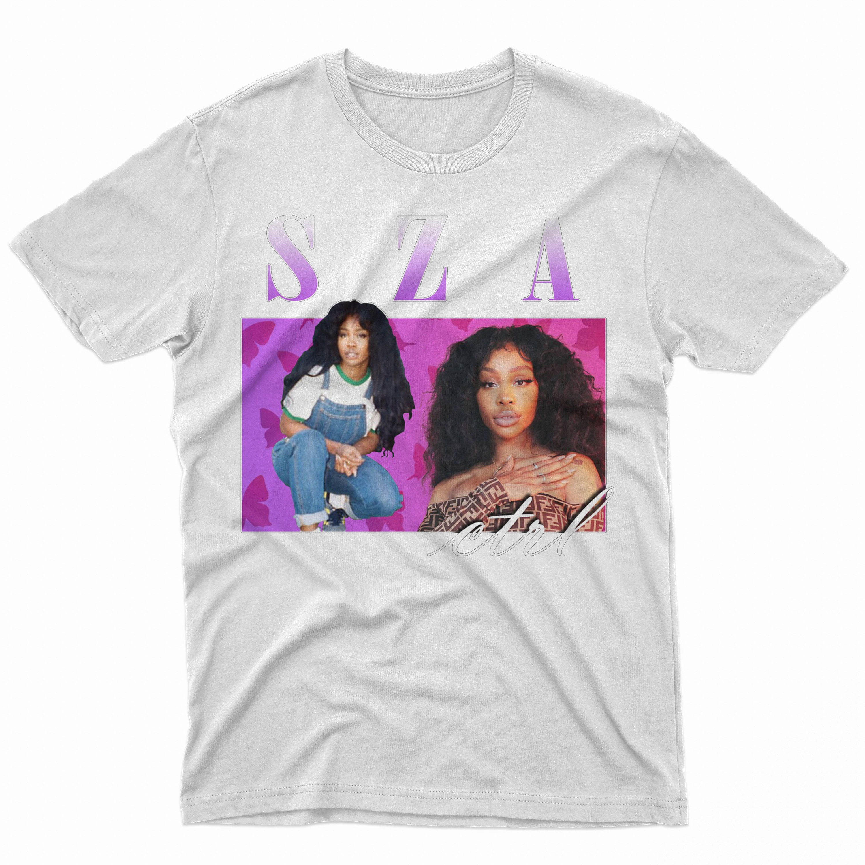 SZA Shirt, SZA Printed Graphic Tee, Sza Ctrl Fan Shirt, Sza Good Days T ...