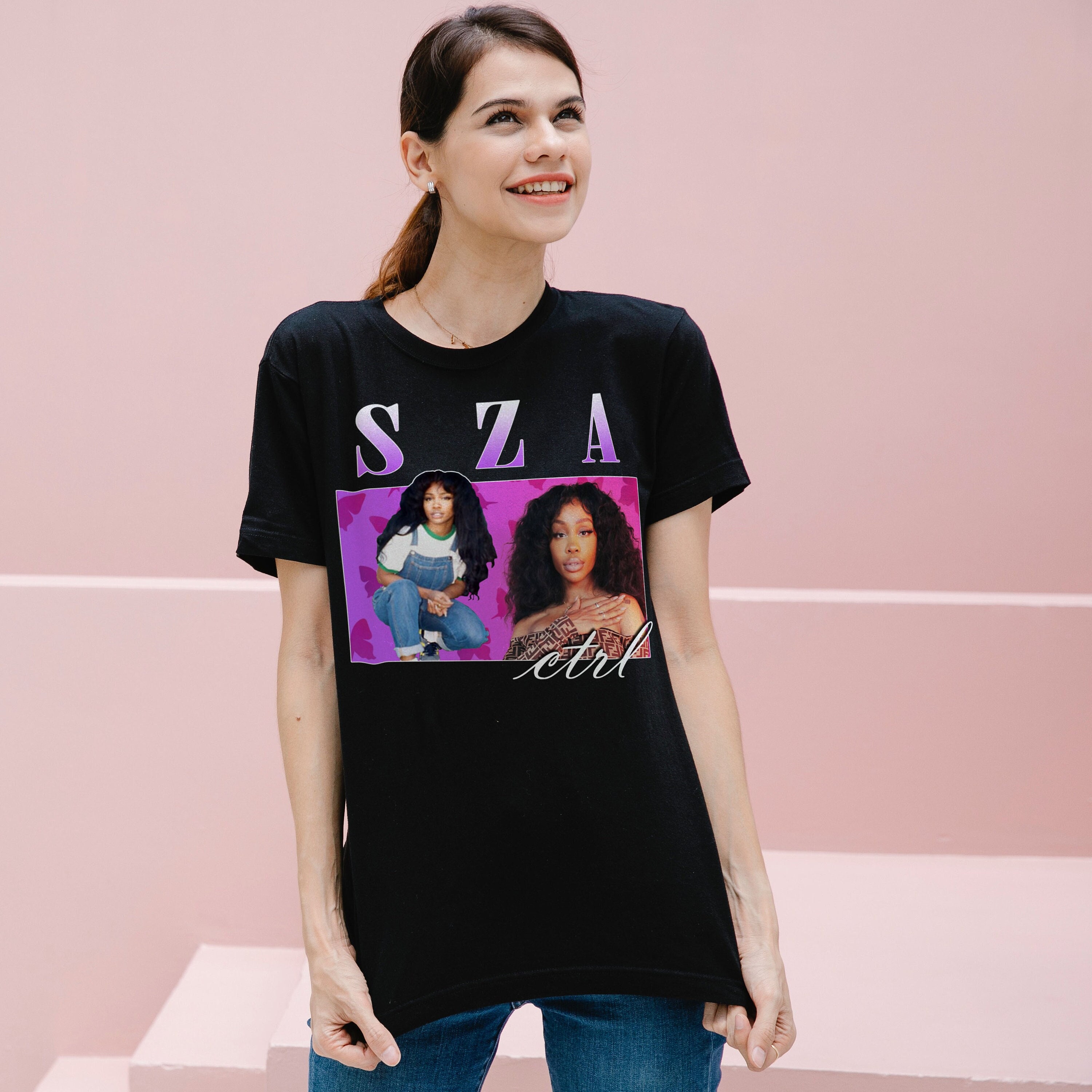 SZA Shirt, SZA Printed Graphic Tee, Sza Ctrl Fan Shirt, Sza Good Days T ...