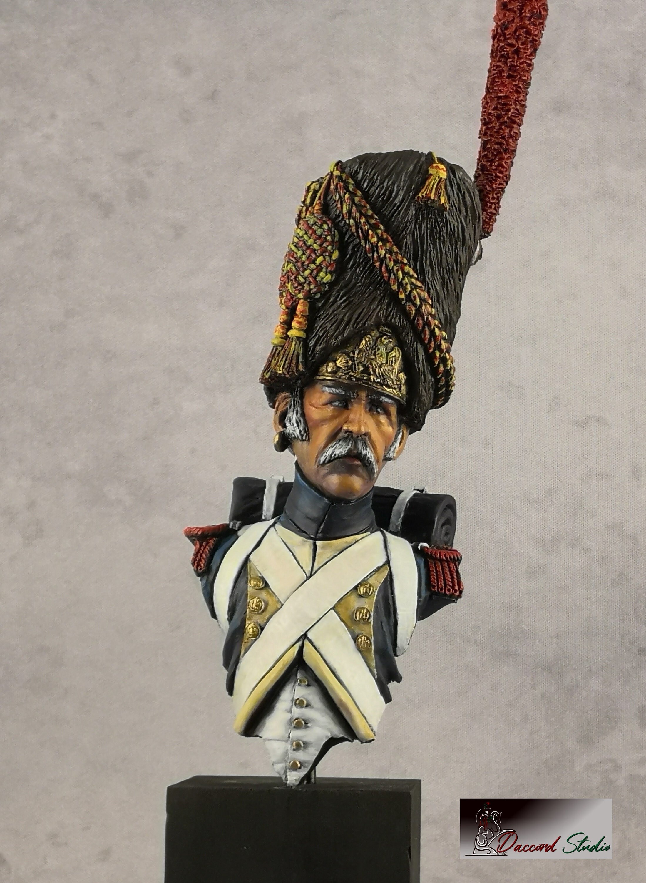 Napoleonic French Grenadier of the Guard, 1/6 Hand-painted Bust - Etsy