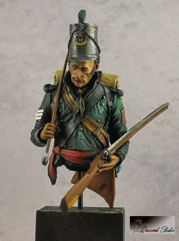 Napoleonic British Sergeant of the 95th Rifles 1/10 Hand - Etsy